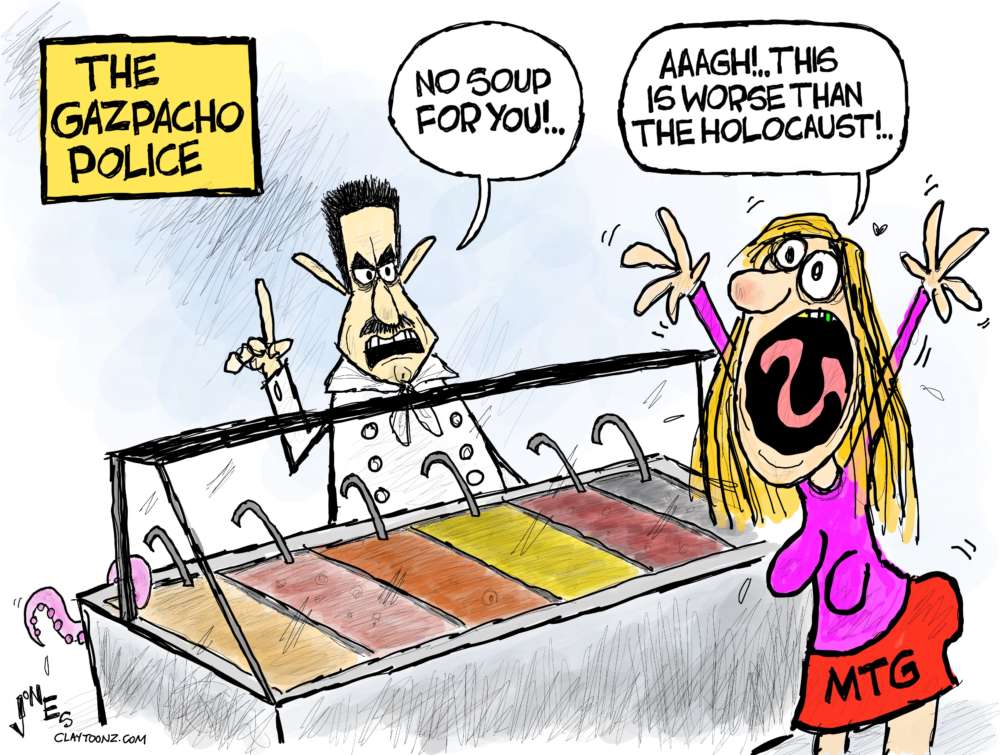 Cartoon: Gazpacho Police