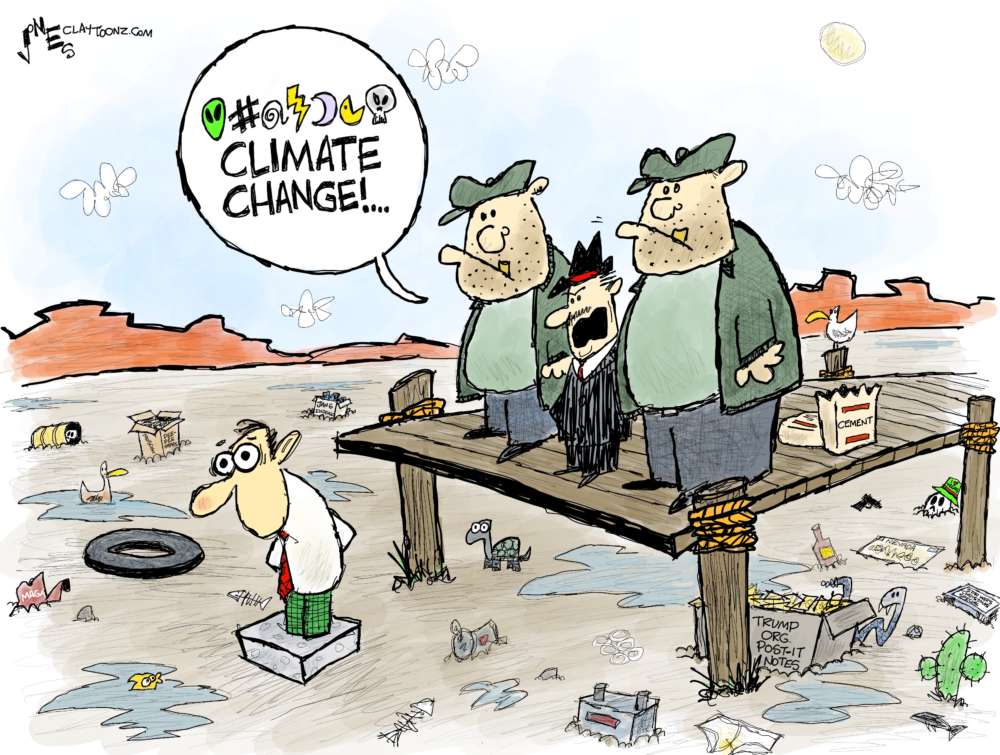 Cartoon: Concrete Evidence