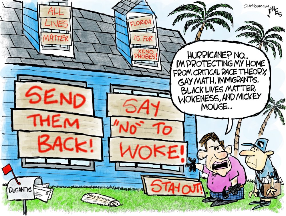 Cartoon: Woke Hurricane
