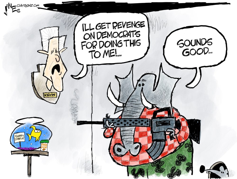 Cartoon: Kevin's Revenge