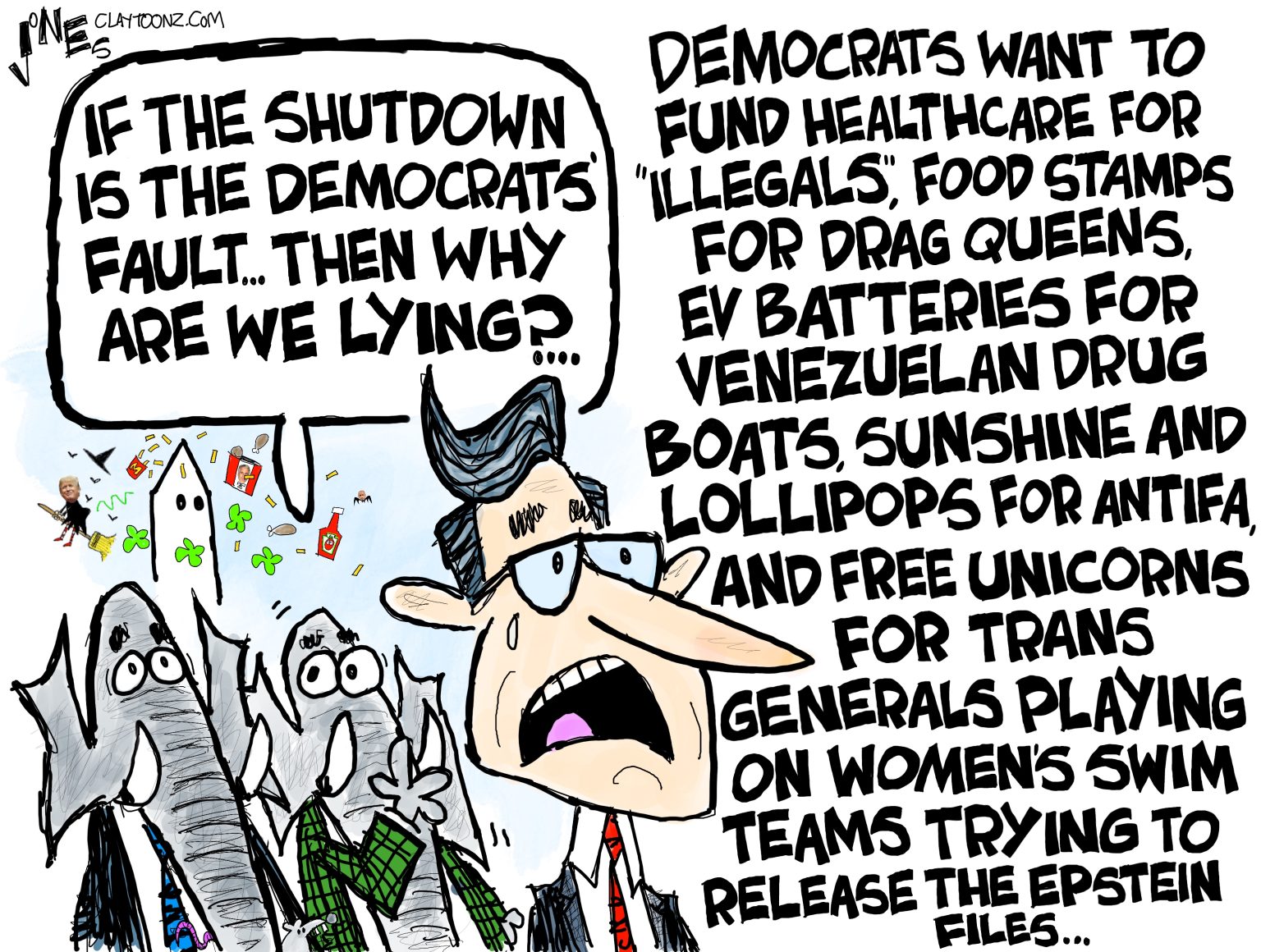 Cartoon: Lies and the Lying Liars Who Tell Them