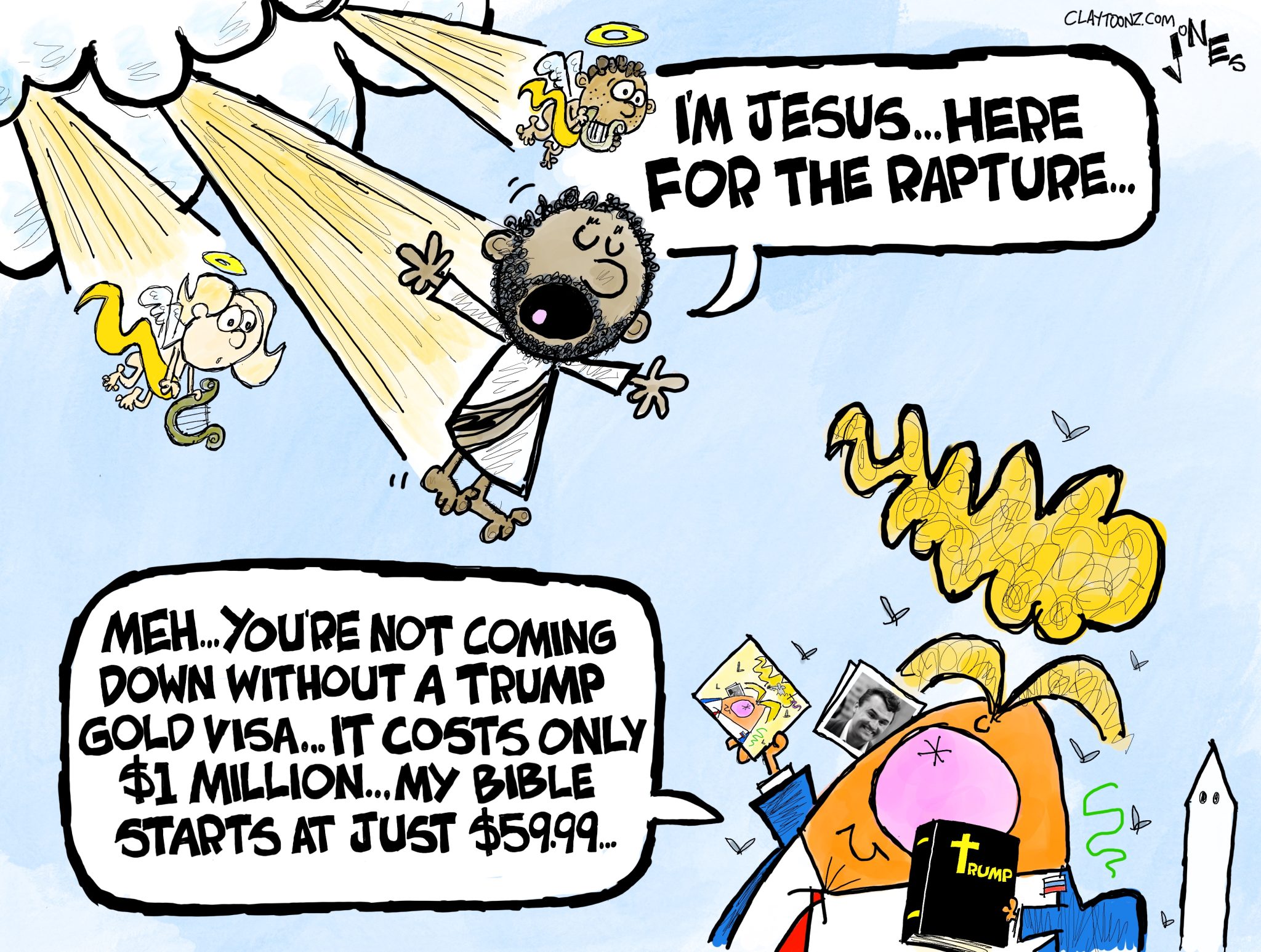 Cartoon: Trump Rapture