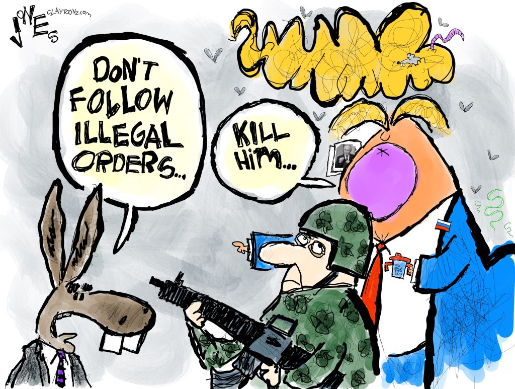 Cartoon: Legal Orders