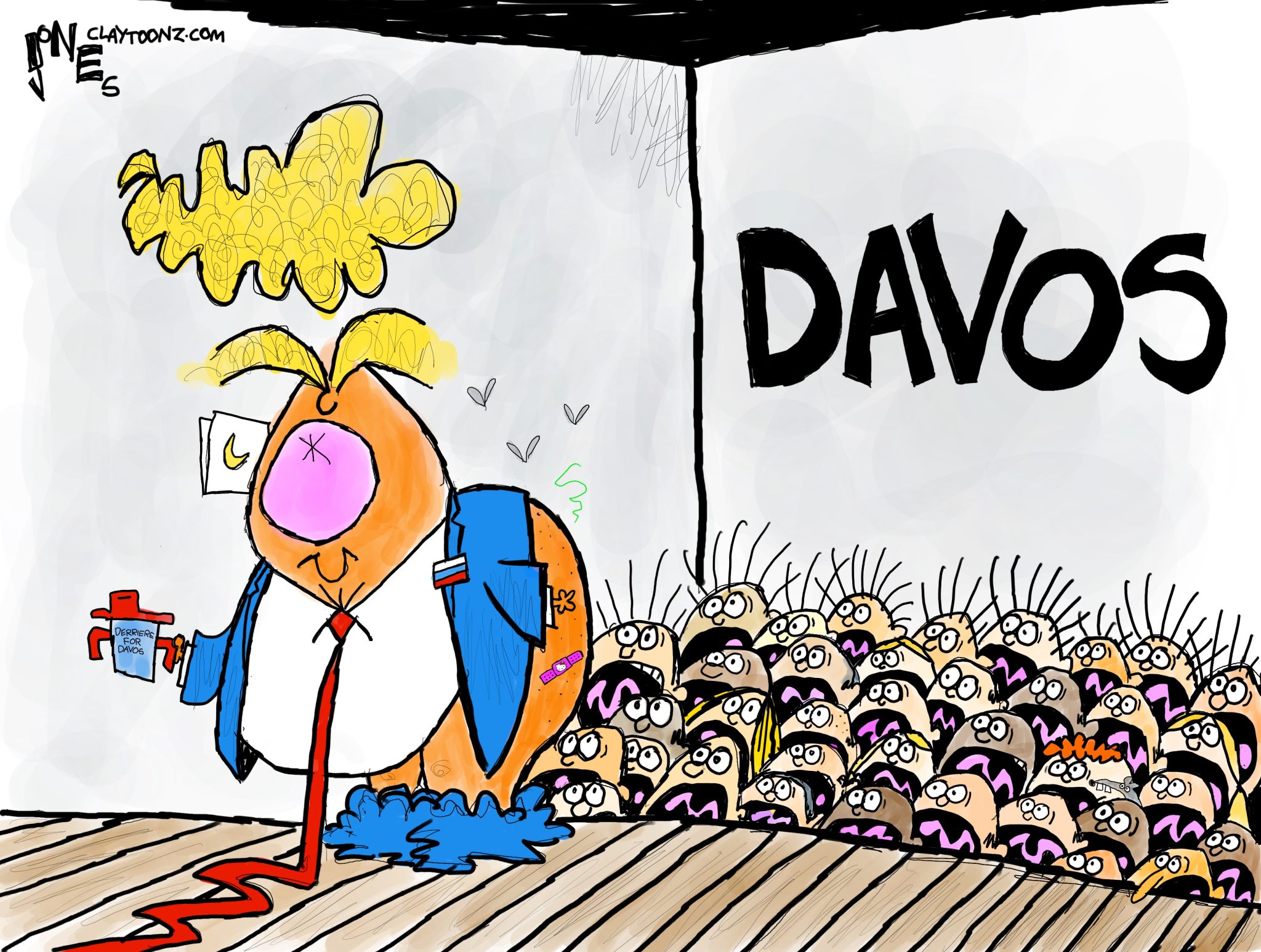 Cartoon: Crack in the NATO Alliance