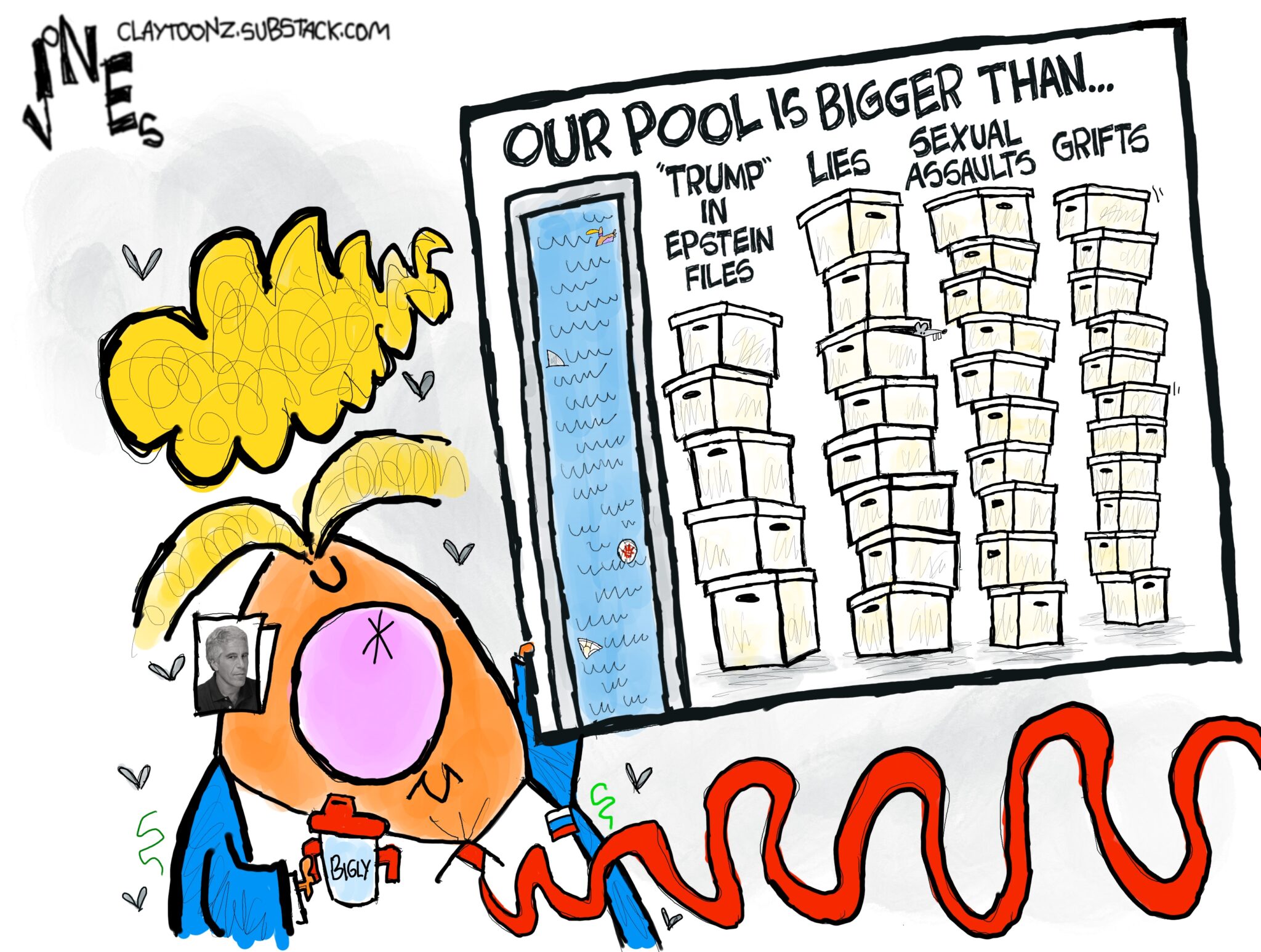 Cartoon: Pool for Fools